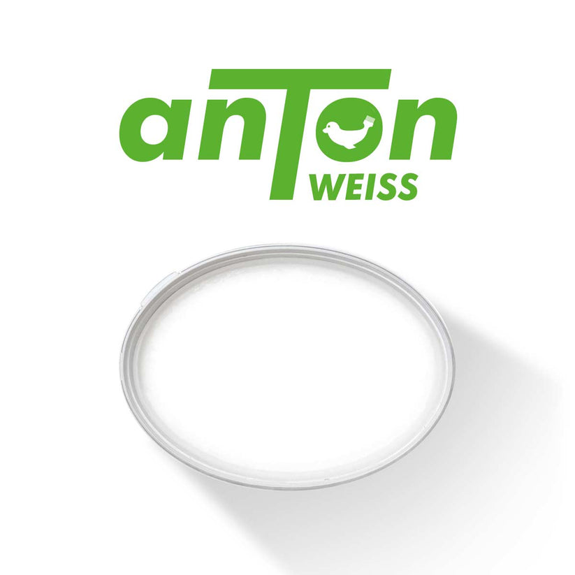 anTon WEISS Wandfarbe – ökologische, geruchsfreie, VOC-freie Silikatfa ...